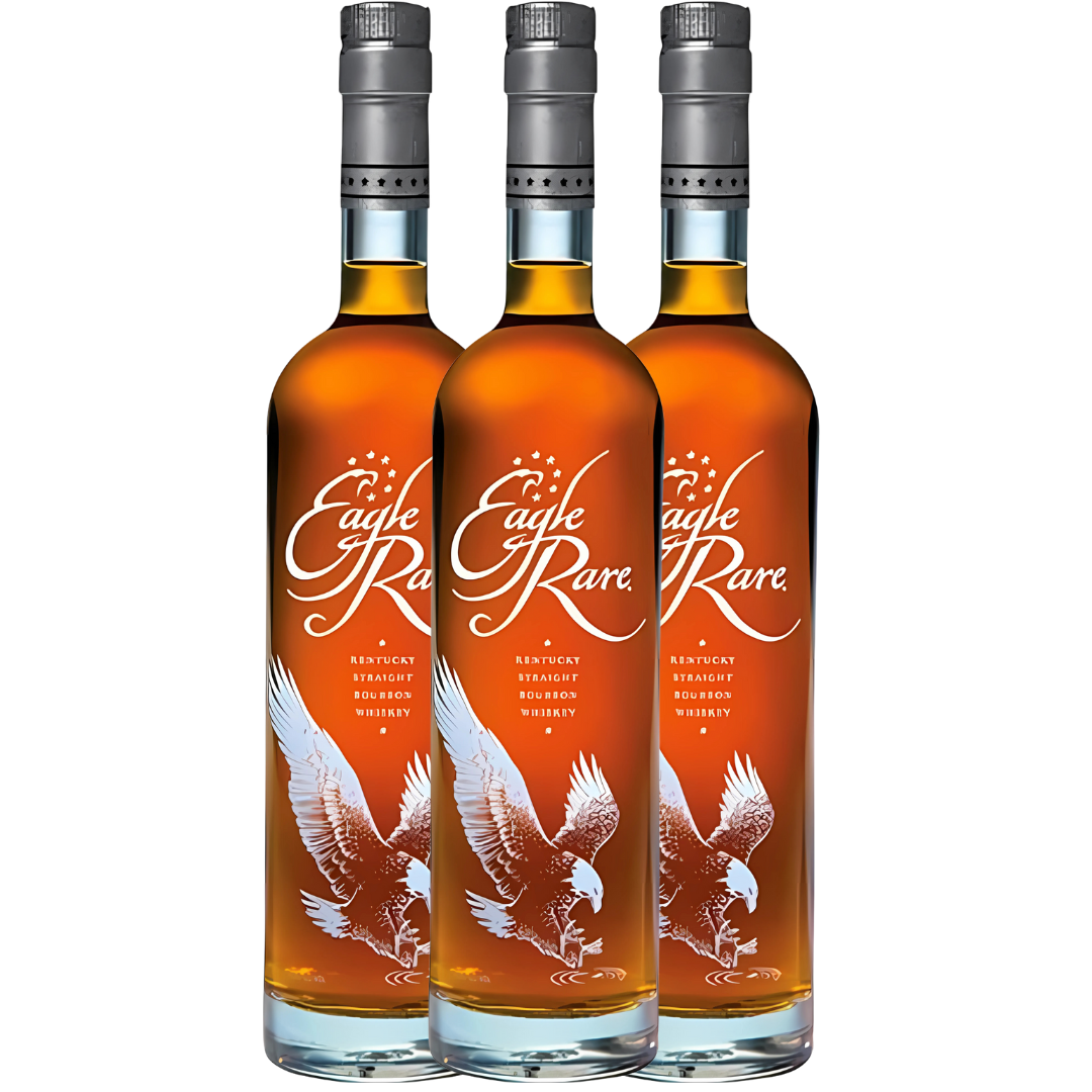 Buy Eagle Rare Bourbon 3 Pack Bundle 700ml Bottles® Online | Bourbon Delivered Nationwide
