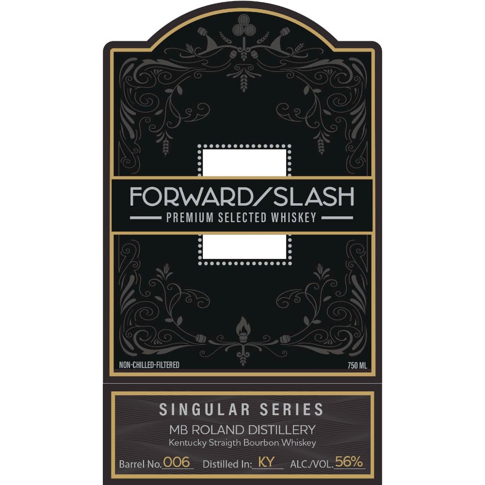 Buy Forward/Slash Singular Series MB Roland Kentucky Straight Bourbon® Online | Bourbon ...