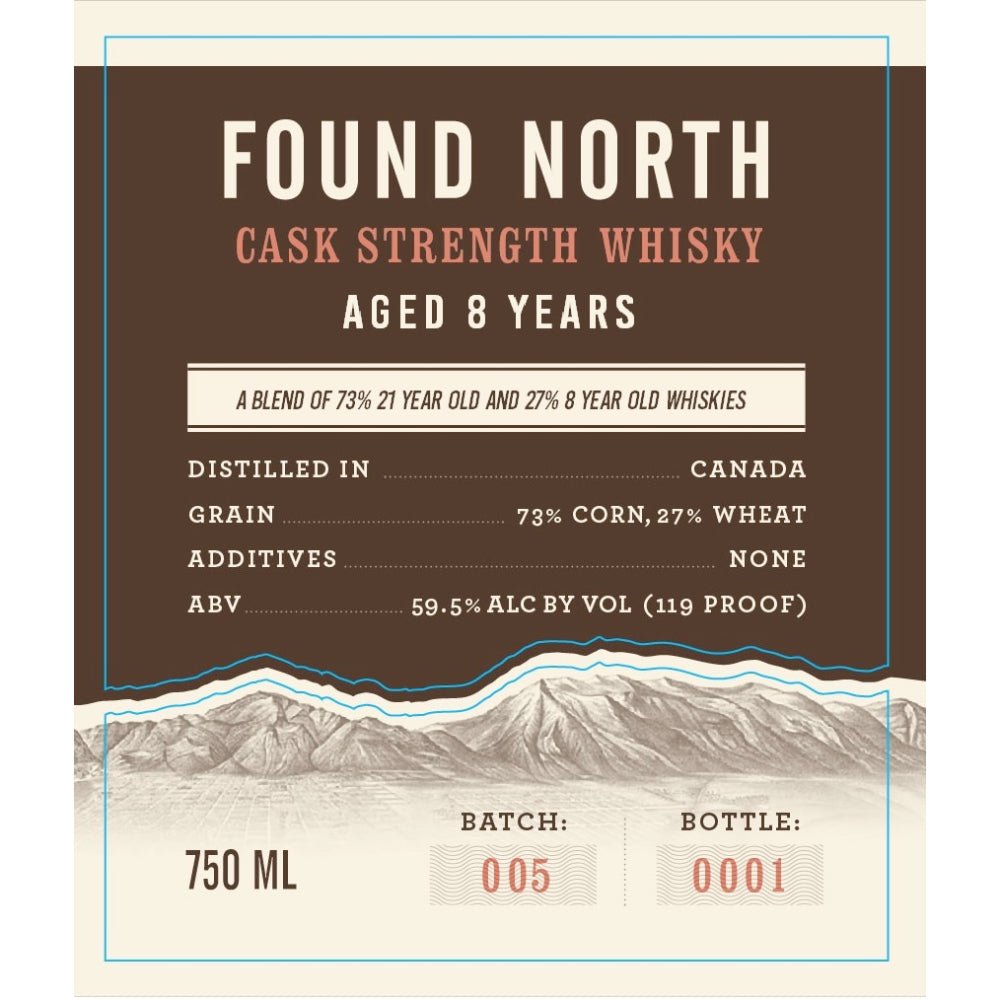 Buy Found North Batch 005® Online | Canadian Whisky Delivered Nationwide