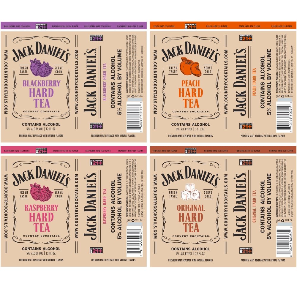 Buy Jack Daniel’s Country Cocktails Hard Tea Variety 12pk® Online ...