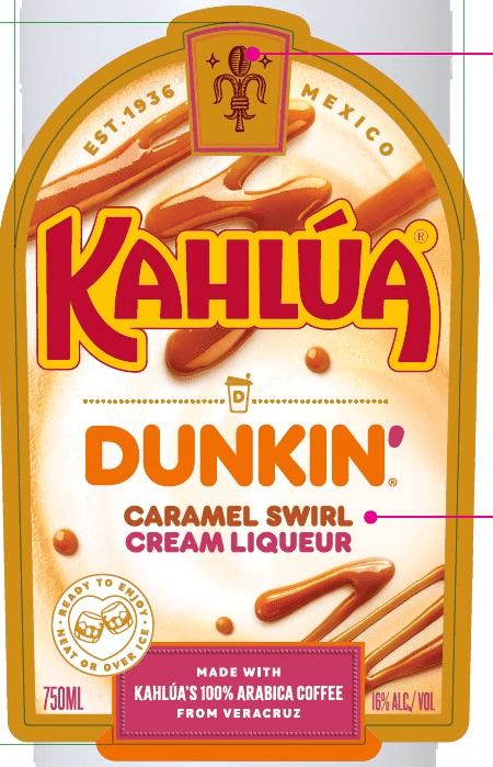 Buy Kahlúa Dunkin’ Caramel Swirl Cream Liqueur® Online | Liqueur Delivered Nationwide