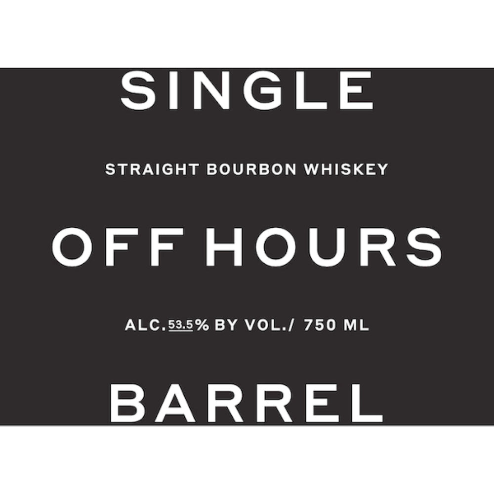 Buy Off Hours Single Barrel Bourbon Whiskey® Online | Bourbon Delivered Nationwide