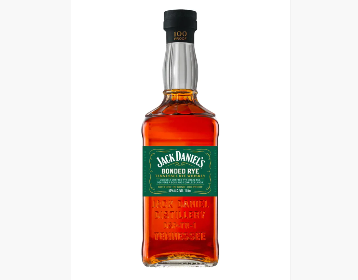 Jack Daniel’s Bonded Tennessee Rye Whiskey | Jack Daniel’s Bonded ...