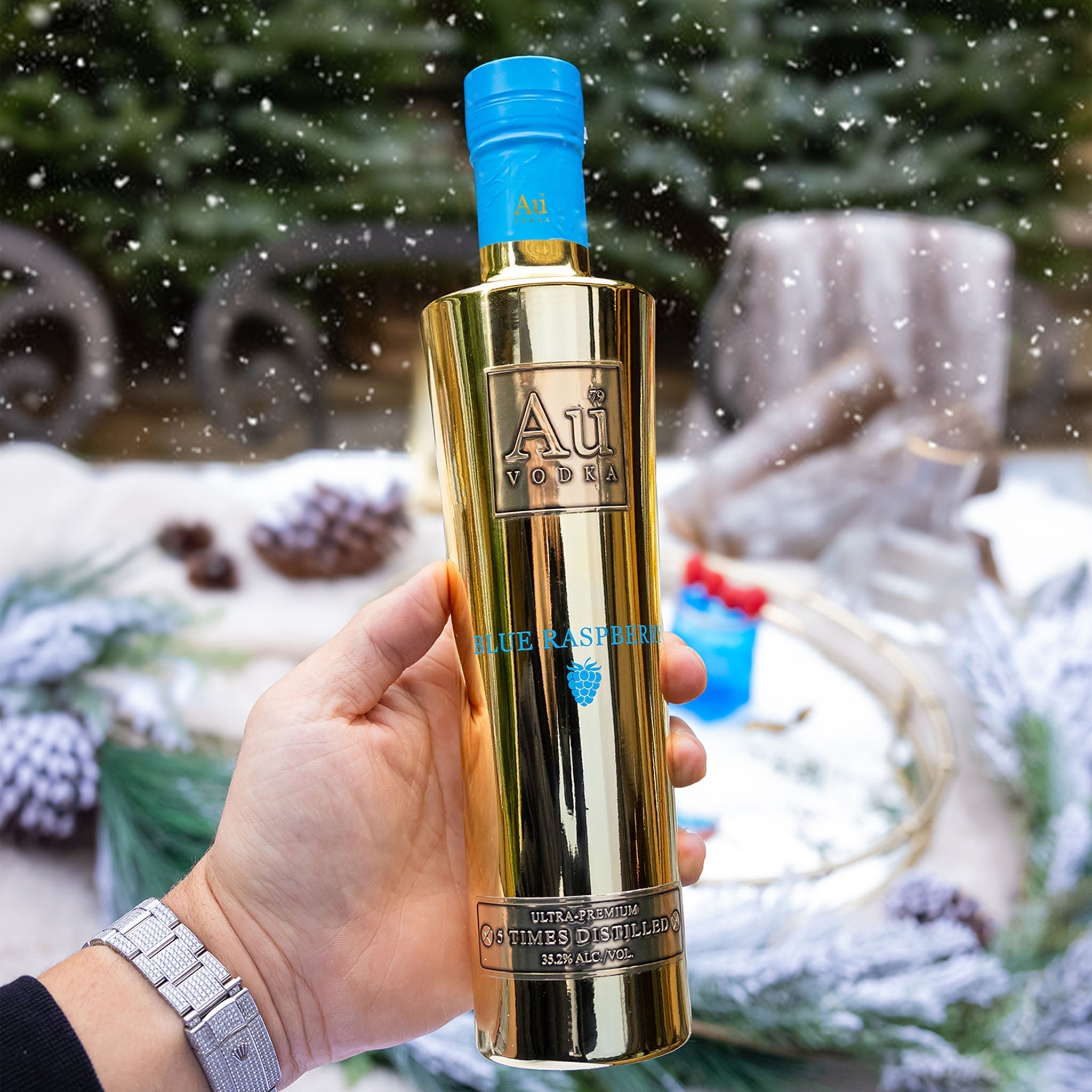 Buy Au Vodka Blue Raspberry 375ml® Online | Vodka Delivered Nationwide