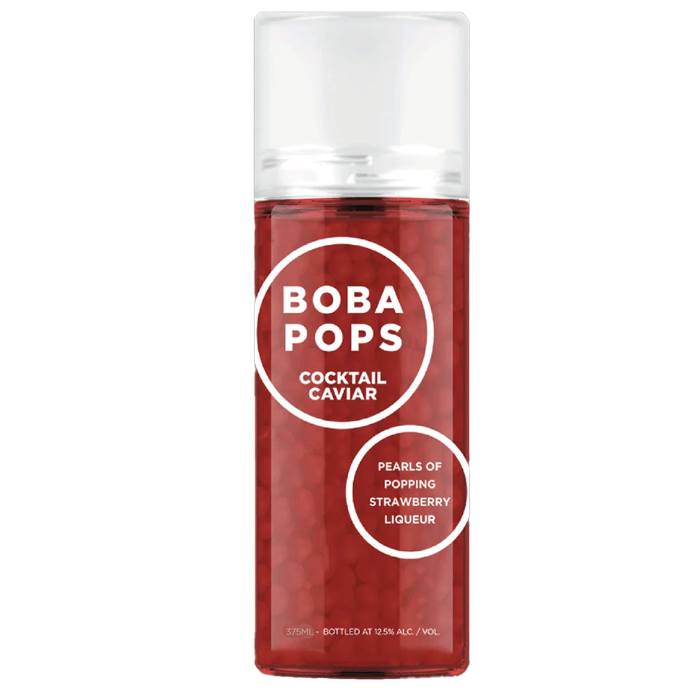 Buy Cocktail Caviar Boba Pops Popping Strawberry Liqueur Pearls 375ml ...