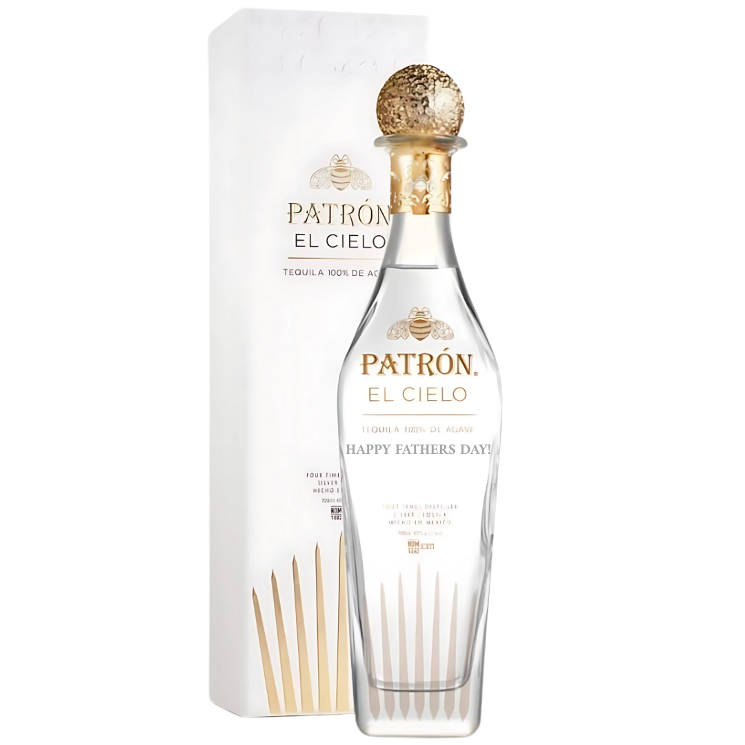 Buy Patron El Cielo 700mL "HAPPY FATHERS DAY!" Engraved Bottle 2025 ...