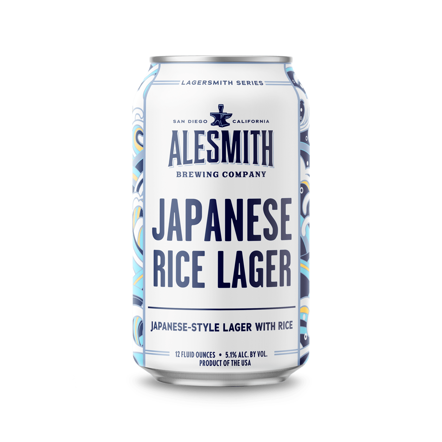 Buy AleSmith Japanese Rice Lager (5.1% ABV) 12oz Cans® Online | Beer ...