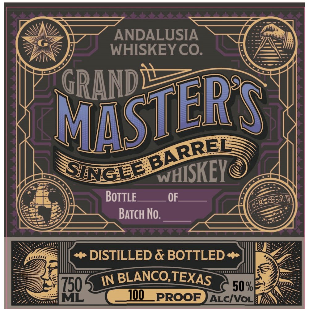 Buy Andalusia Grand Master’s Single Barrel Whiskey® Online | American ...