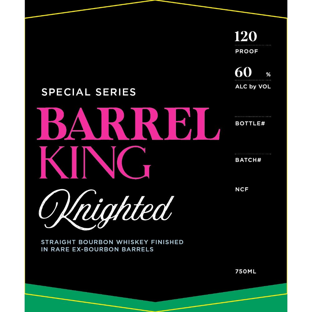 Buy Barrel King Knighted Straight Bourbon Finished in Rare Ex-Bourbon ...