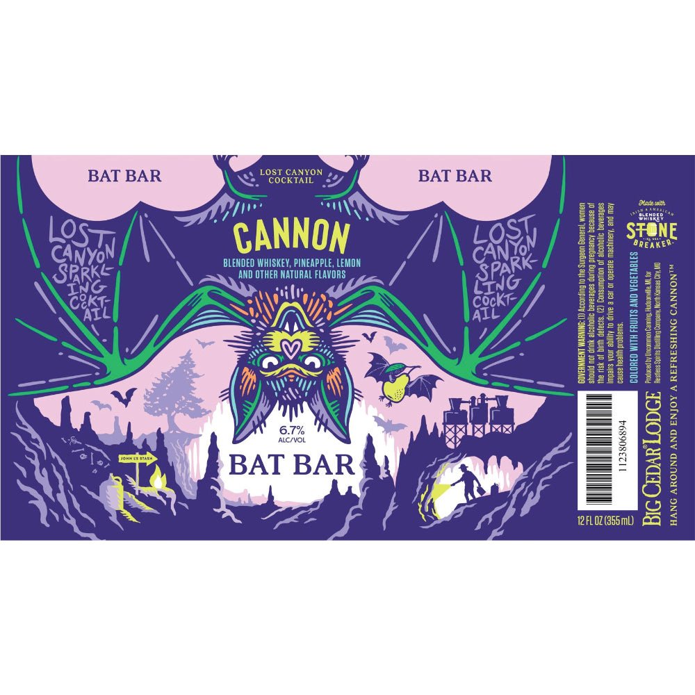 Buy Bat Bar Cannon Sparkling Cocktail® Online | Ready-To-Drink ...