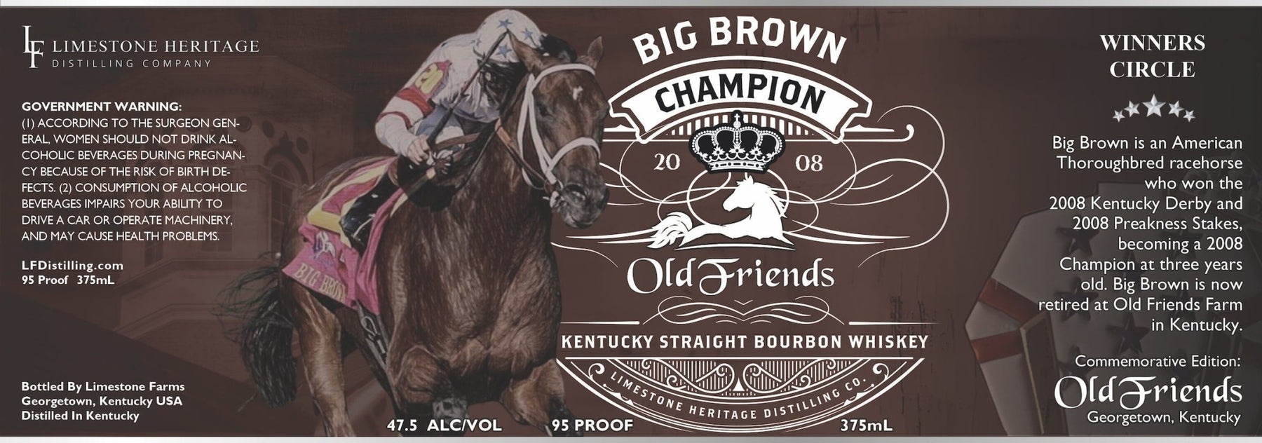 Buy Big Brown Champion Old Friends Kentucky Straight Bourbon Whiskey ...