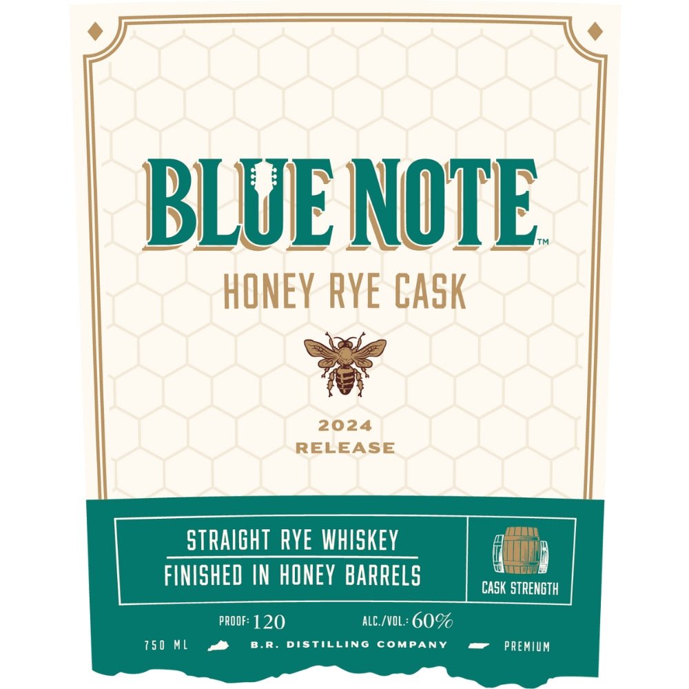 Buy Blue Note Honey Cask Rye 2024 Release® Online | Rye Whiskey ...