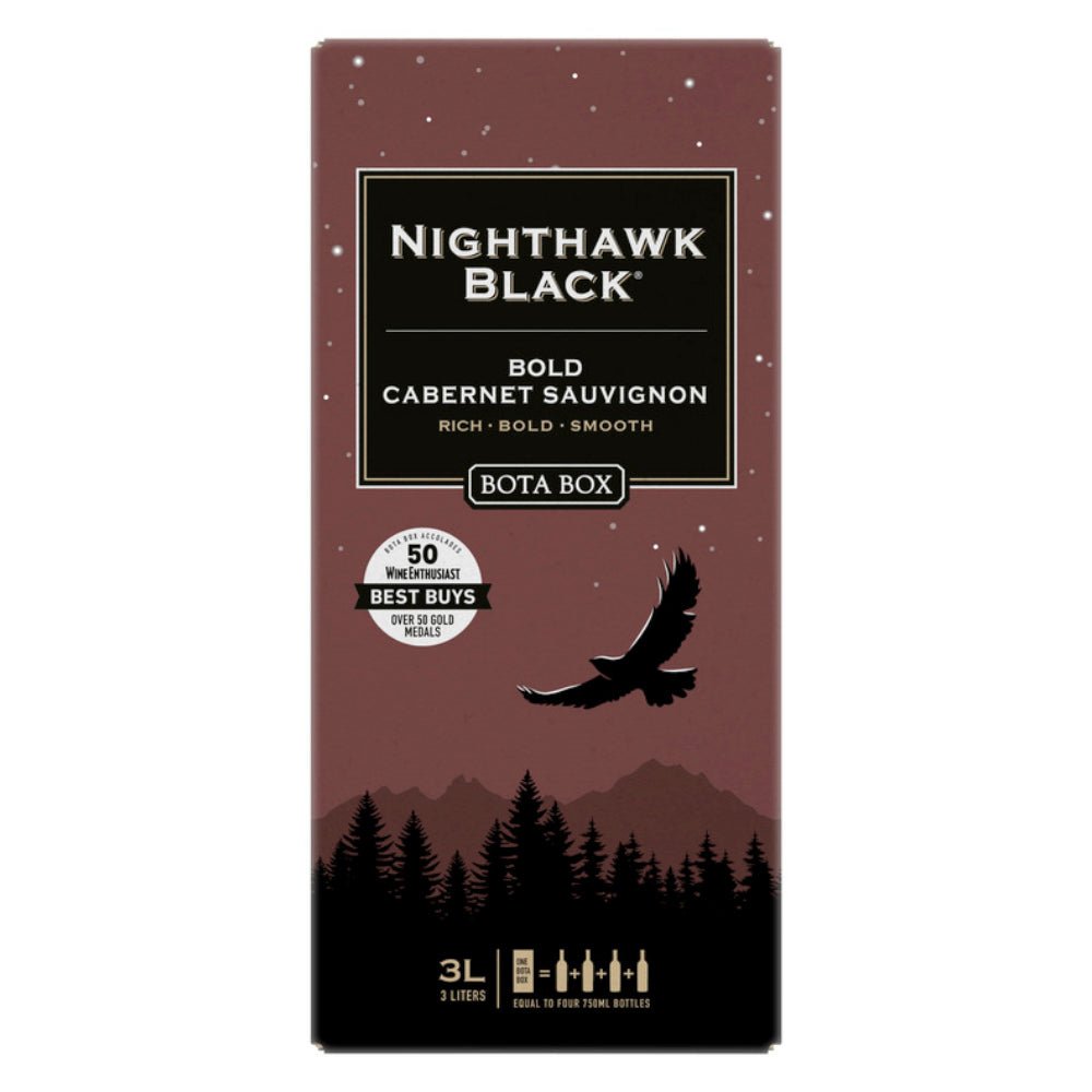Buy Bota Box Nighthawk Black Bold Cabernet Sauvignon® Online | Wine ...