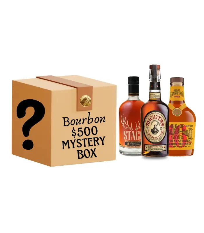 Buy Bourbon $500 Mystery Box® Online | Bourbon Delivered Nationwide