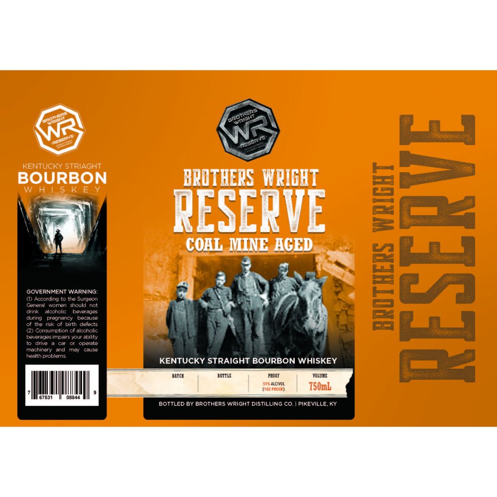 Buy Brothers Wright Reserve Coal Mine Aged Bourbon® Online | Bourbon ...