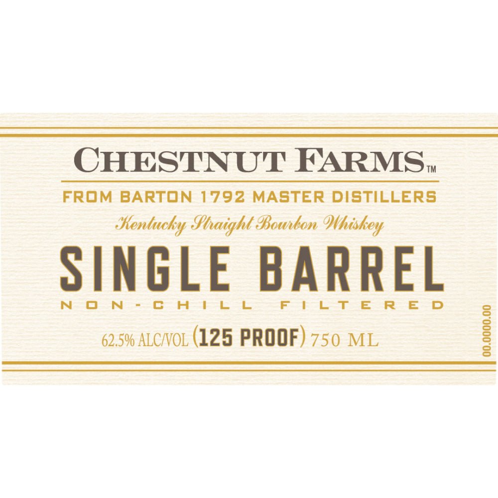 Buy Chestnut Farms Single Barrel Kentucky Straight Bourbon® Online ...