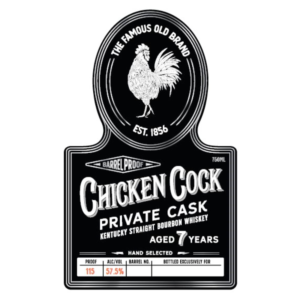 Buy Chicken Cock 7 Year Old Private Cask Bourbon® Online | Bourbon ...