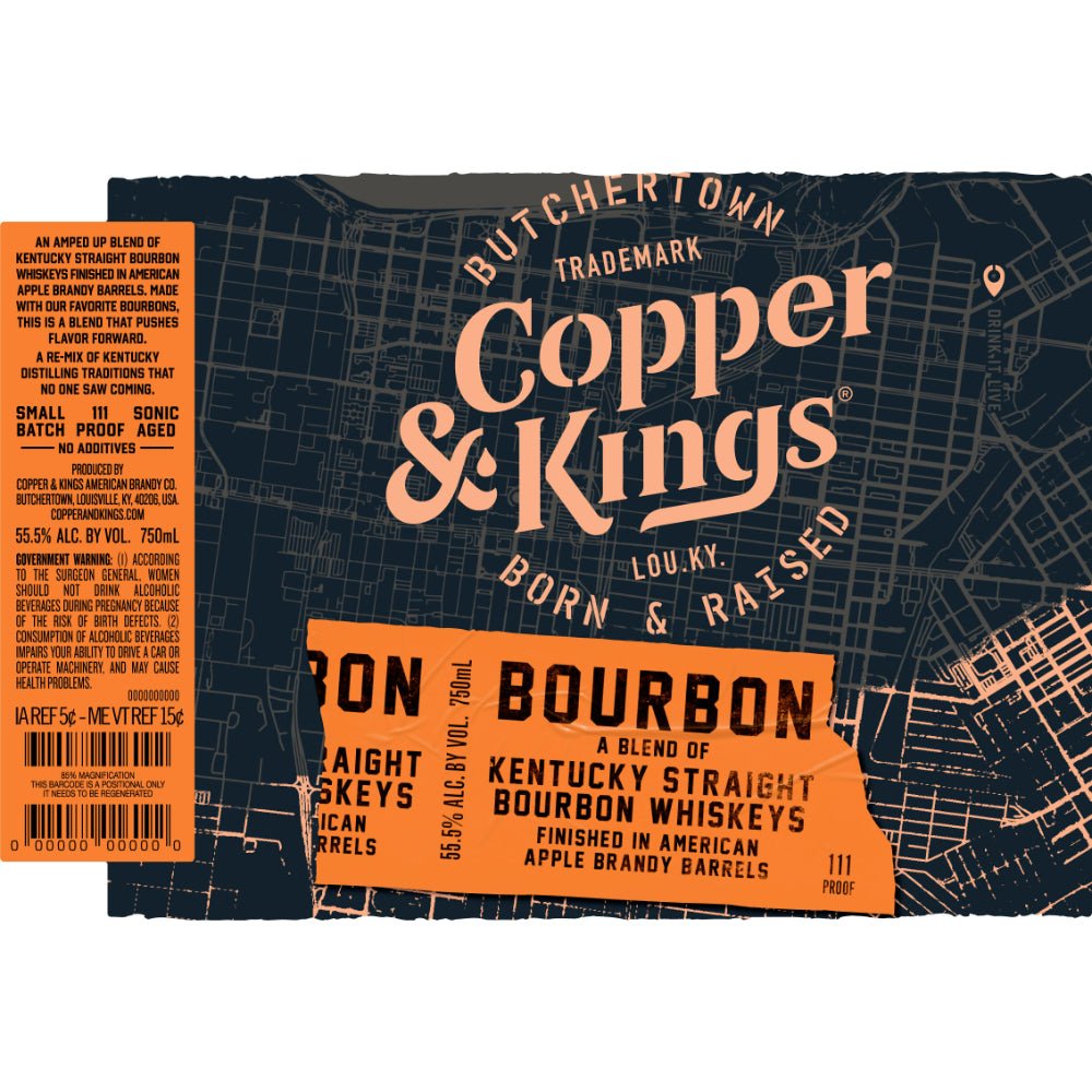 Buy Copper & King’s Bourbon Finished in American Apple Brandy Barrels ...