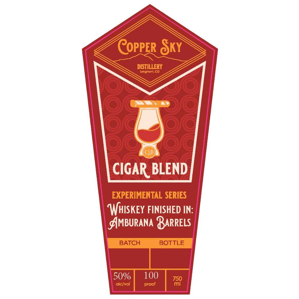 Buy Copper Sky Cigar Blend Whiskey Finished in Amburana Barrels® Online ...