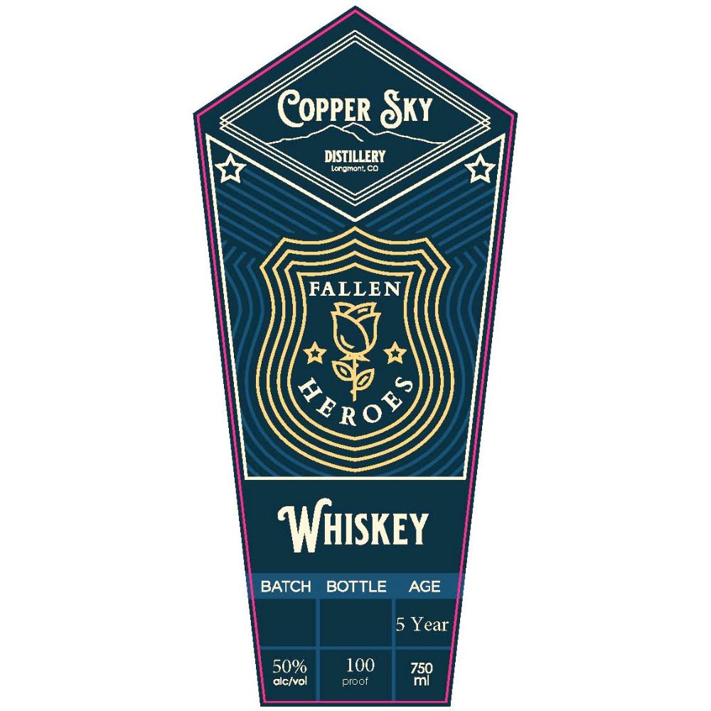 Buy Copper Sky Distillery Fallen Heroes Whiskey® Online | American ...