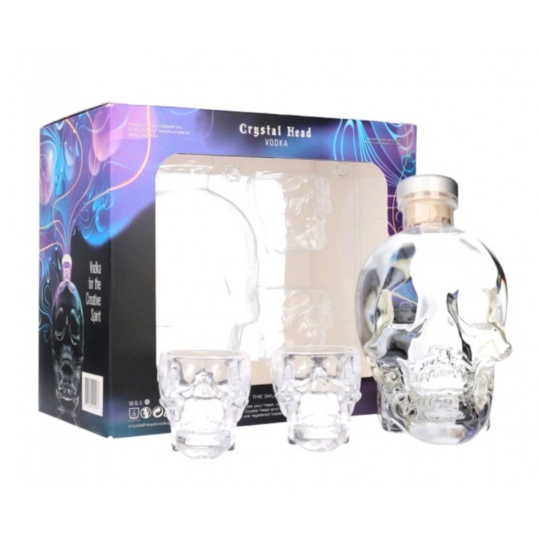 Buy Crystal Head Vodka Gift Set With 2 Skull Cocktail Glasses® Online ...
