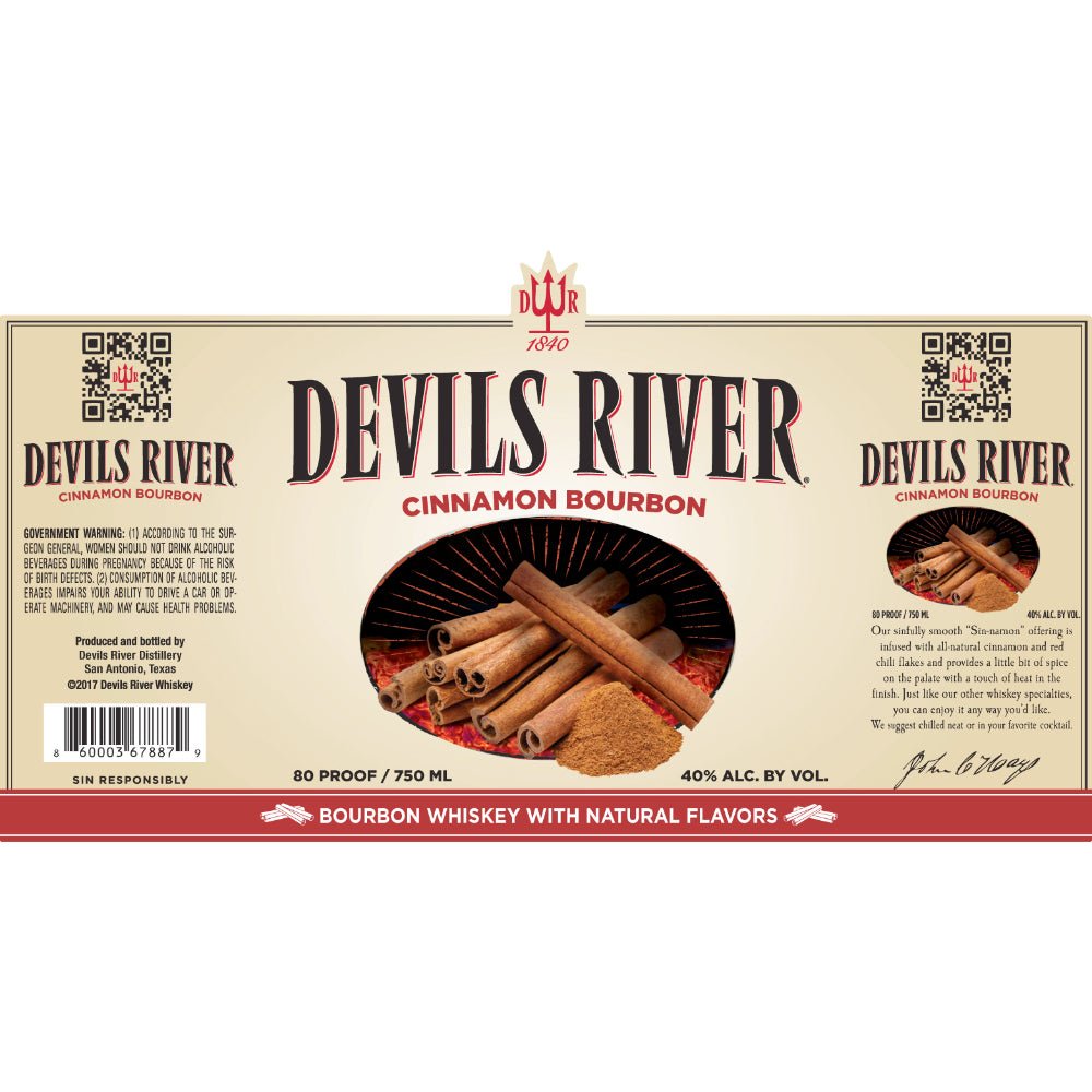 Buy Devils River Cinnamon Bourbon® Online | Bourbon Delivered Nationwide