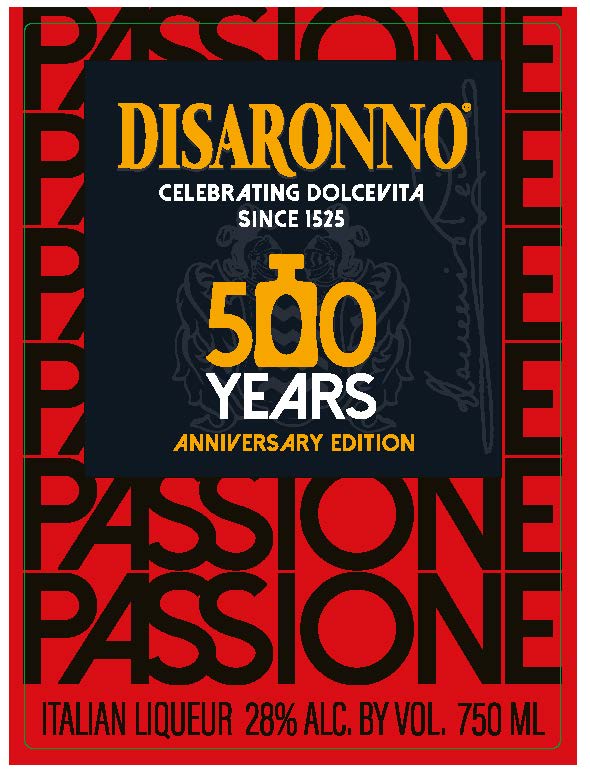 Buy Disaronno 500 Years Anniversary Edition Amaretto Liqueur Passione ...