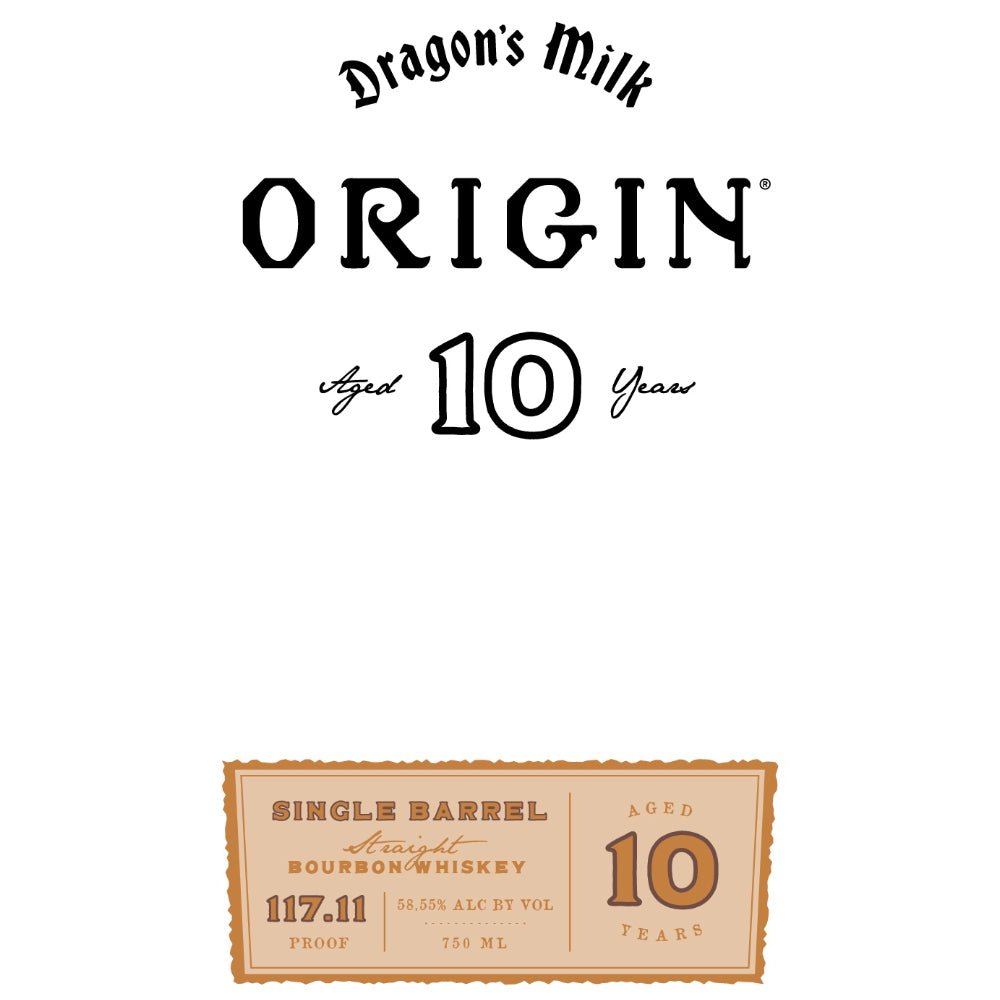 Buy Dragon’s Milk Origin 10 Year Old Single Barrel Bourbon® Online ...
