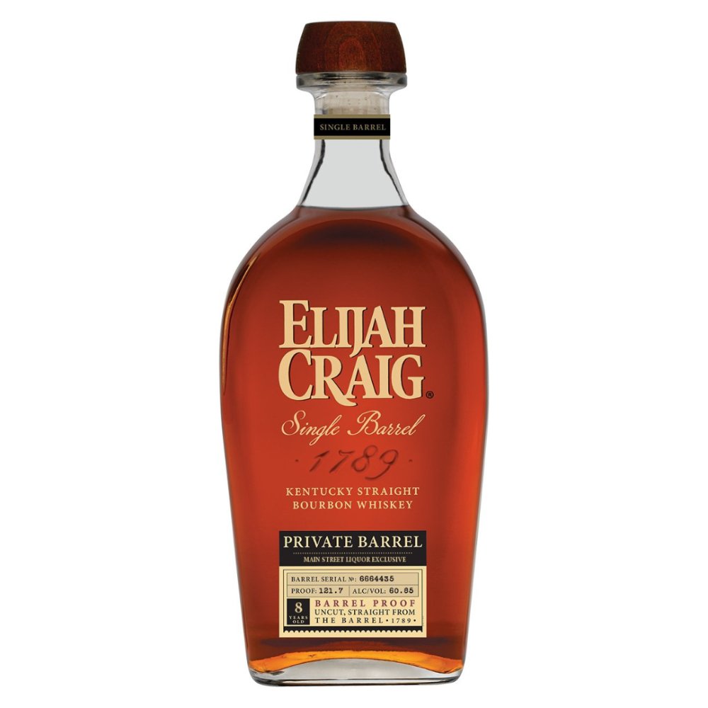 Buy Elijah Craig Barrel Proof Private Barrel Pick By Main Street Liquor ...