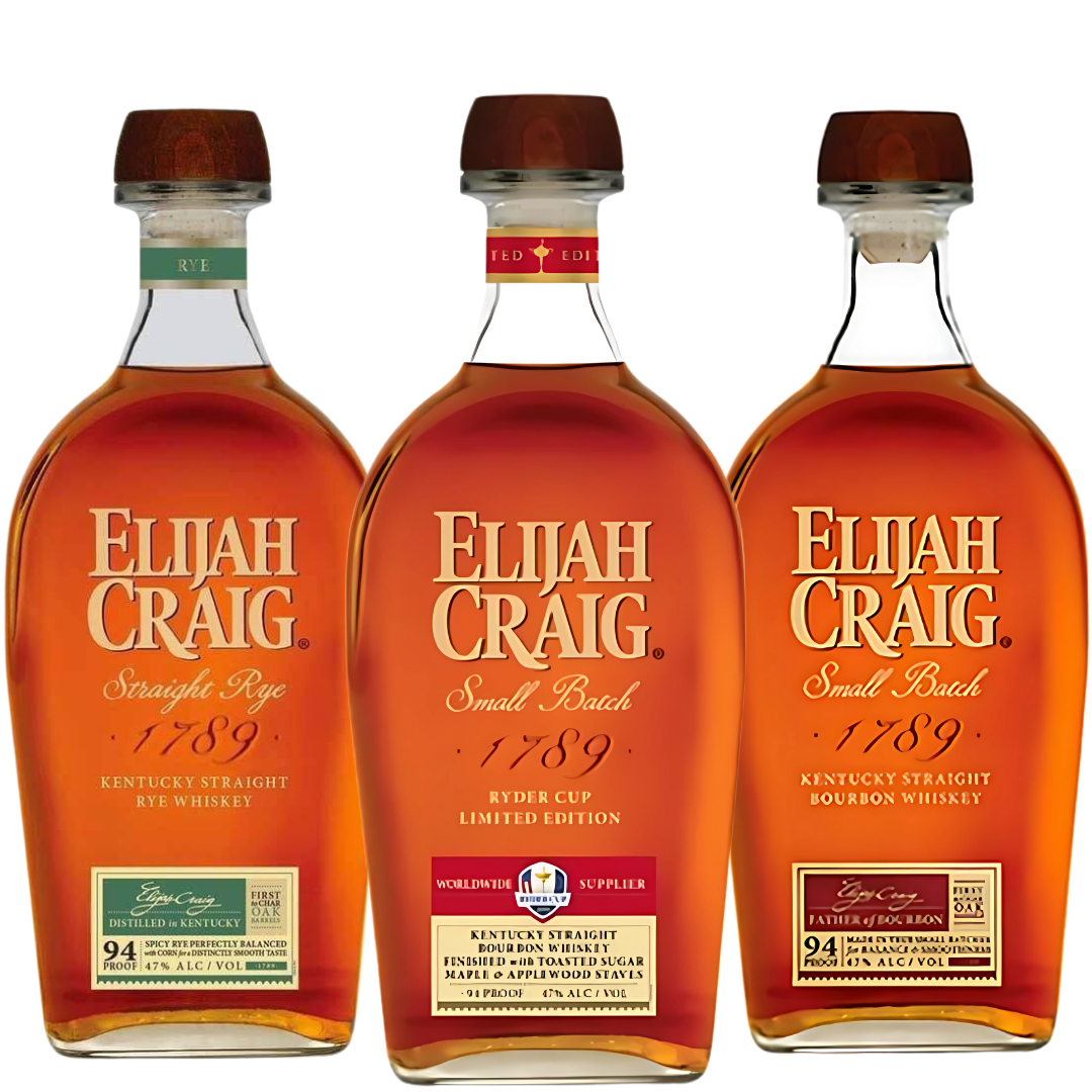 Buy Elijah Craig 2025 Ryder Cup Bourbon & Rye Bundle® Online | Whiskey ...