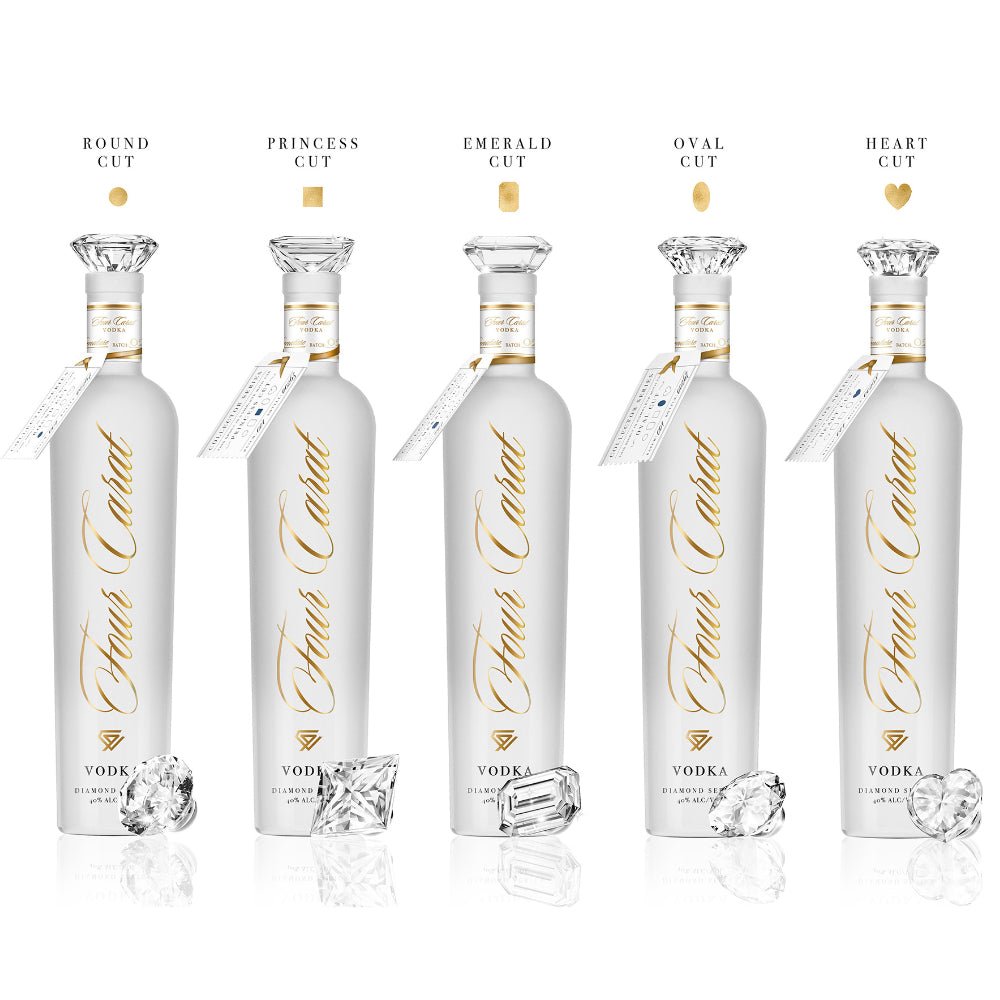 Buy Four Carat Vodka Collectors Edition With Diamond Cut Closure (Full ...