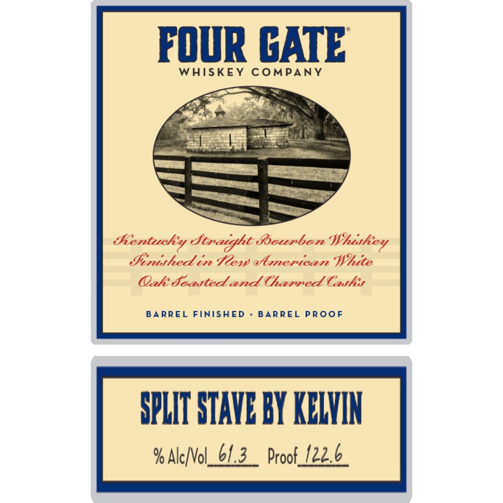 Buy Four Gate Split Stave by Kelvin Straight Bourbon® Online | Bourbon ...