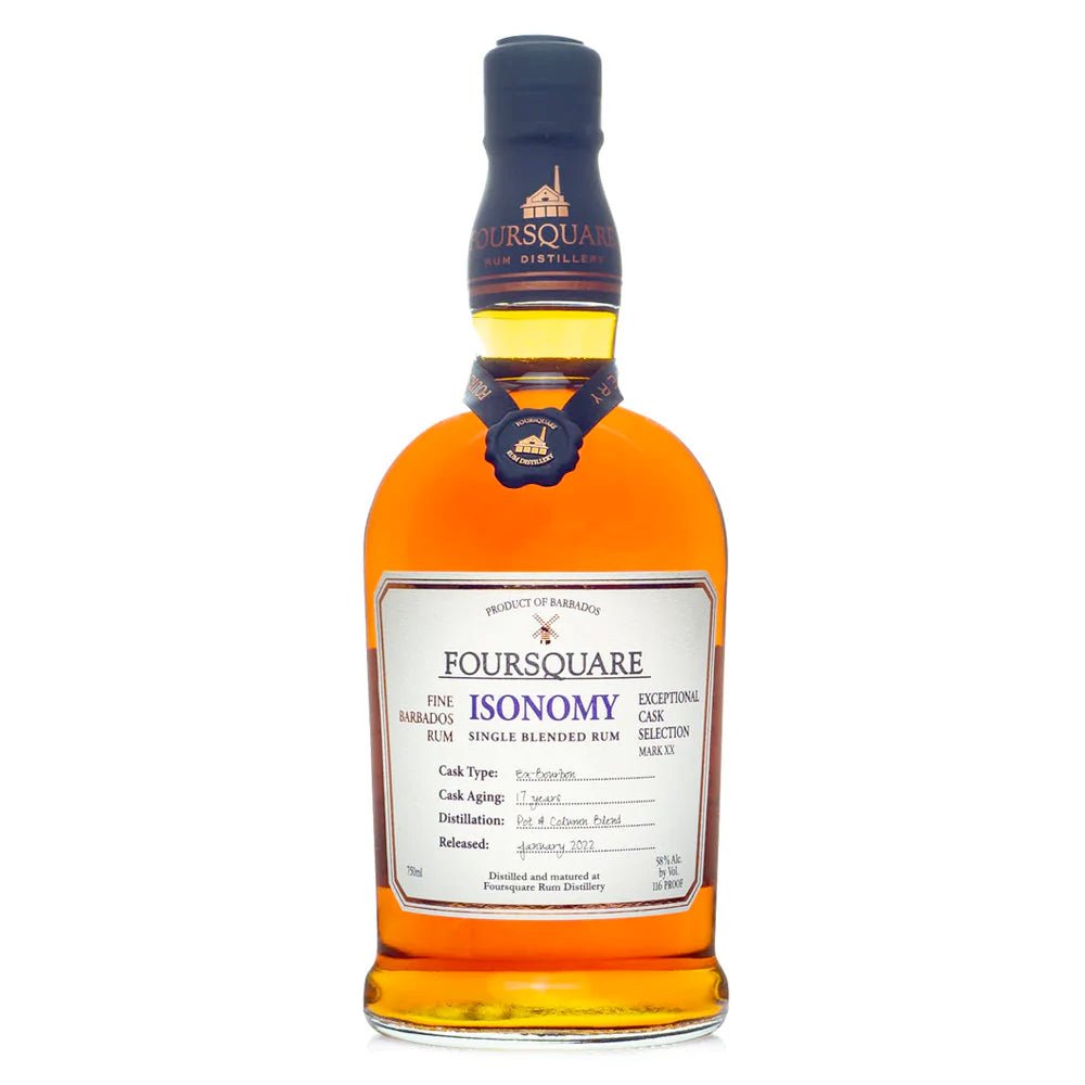 Buy Foursquare Isonomy Single Blended Rum® Online | Rum Delivered ...