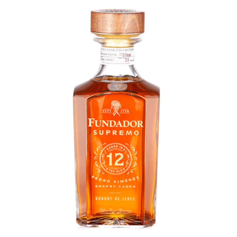 Buy Fundador Supremo 12 Year Old Brandy® Online | Brandy Delivered ...