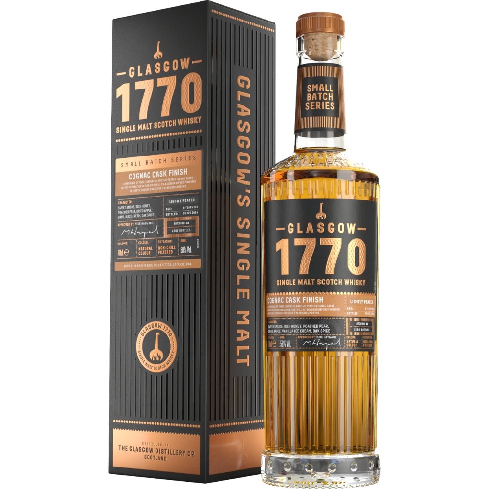 Buy Glasgow 1770 Cognac Cask Finish Batch No. 2® Online | Scotch ...