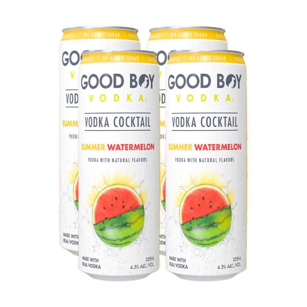 Buy Good Boy Seltzer - Summer Watermelon 4pk® Online | Hard Seltzer ...