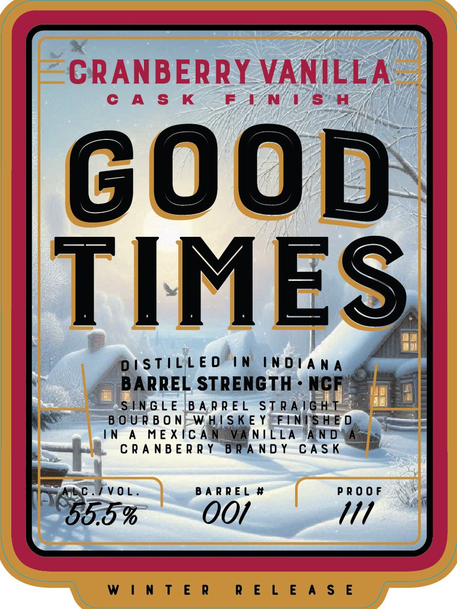 Buy Good Times Cranberry Vanilla Cask Finish Bourbon® Online | Straight ...