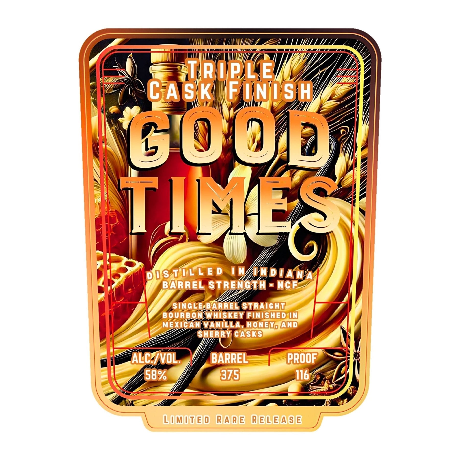Buy Good Times Triple Cask Finish Bourbon Whiskey Barrel Strength ...