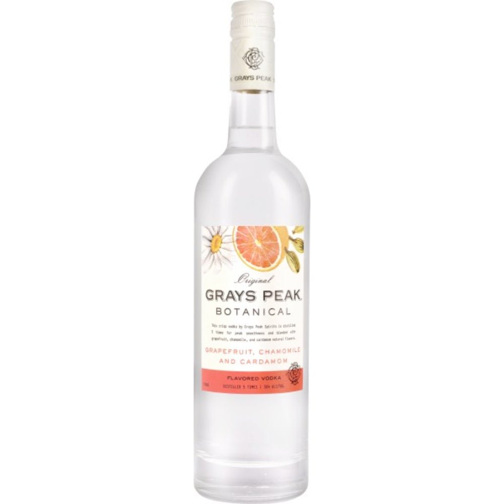 Buy Grays Peak Grapefruit Chamomile & Cardamom Vodka® Online | Vodka ...