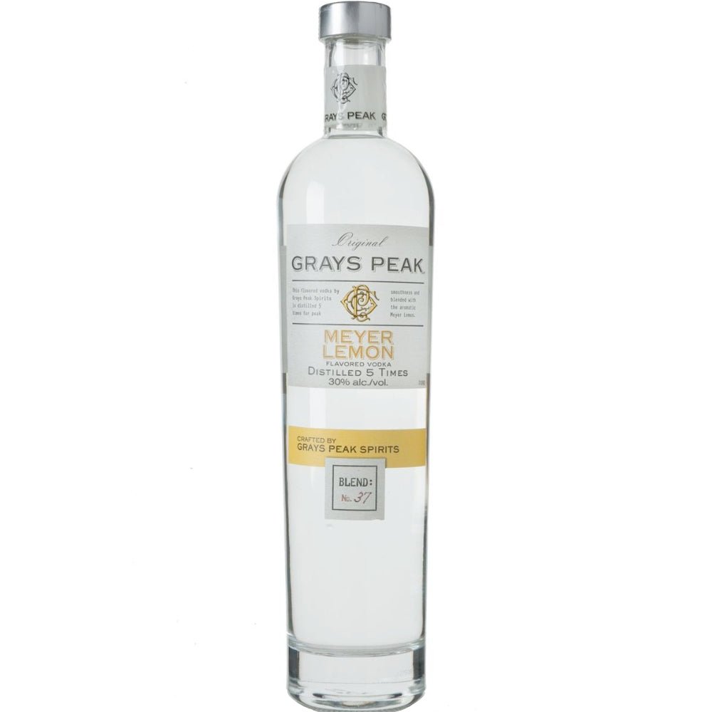 Buy Grays Peak Meyer Lemon Vodka® Online | Vodka Delivered Nationwide