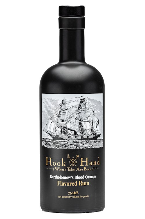 Buy Hook Hand Bartholomew’s Blood Orange Flavored Rum® Online | Rum ...
