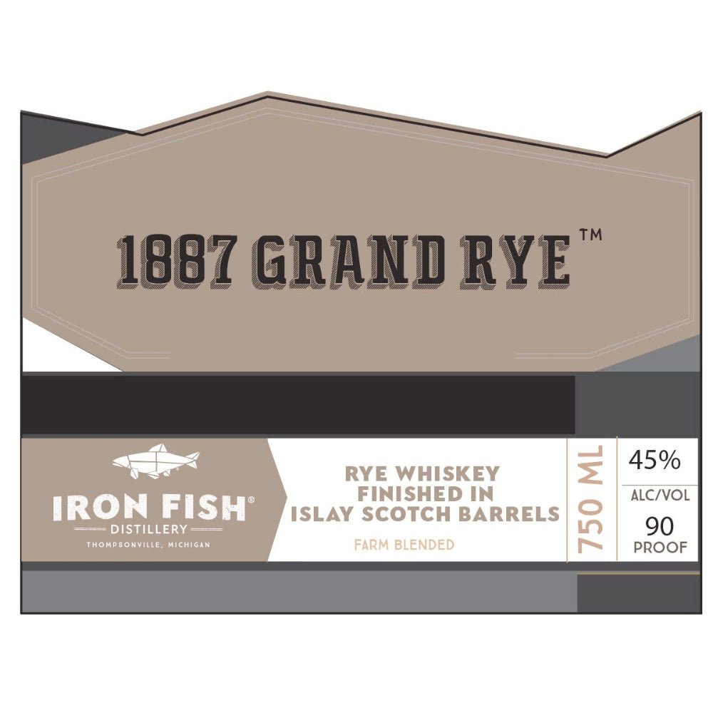 Buy Iron Fish 1887 Grand Rye® Online | Rye Whiskey Delivered Nationwide