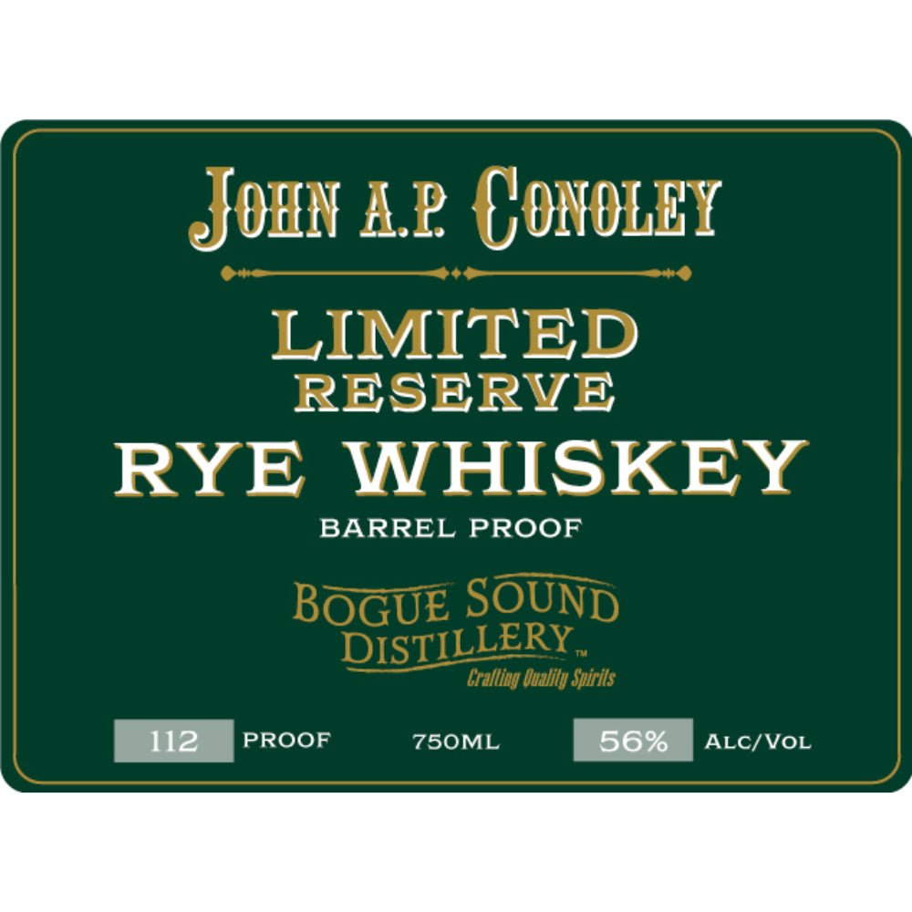 Buy John A.P. Conoley Limited Reserve Rye Whiskey® Online | Rye Whiskey ...