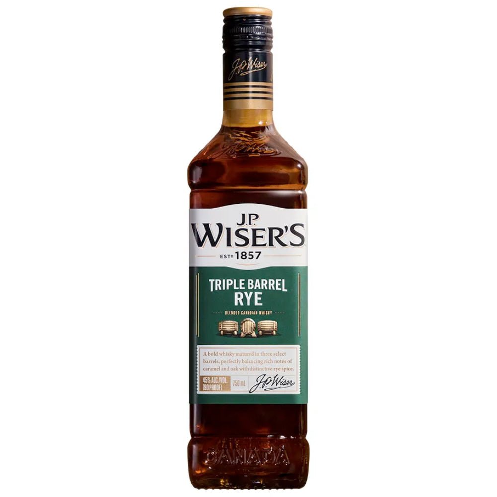 Buy J.P. Wiser's Triple Barrel Rye® Online | Canadian Whisky Delivered ...