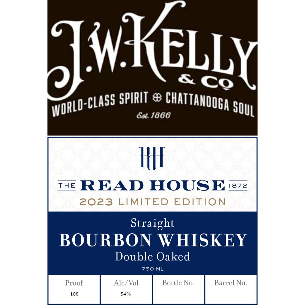 Buy J.W. Kelly Read House Straight Bourbon 2023 Limited Edition® Online ...