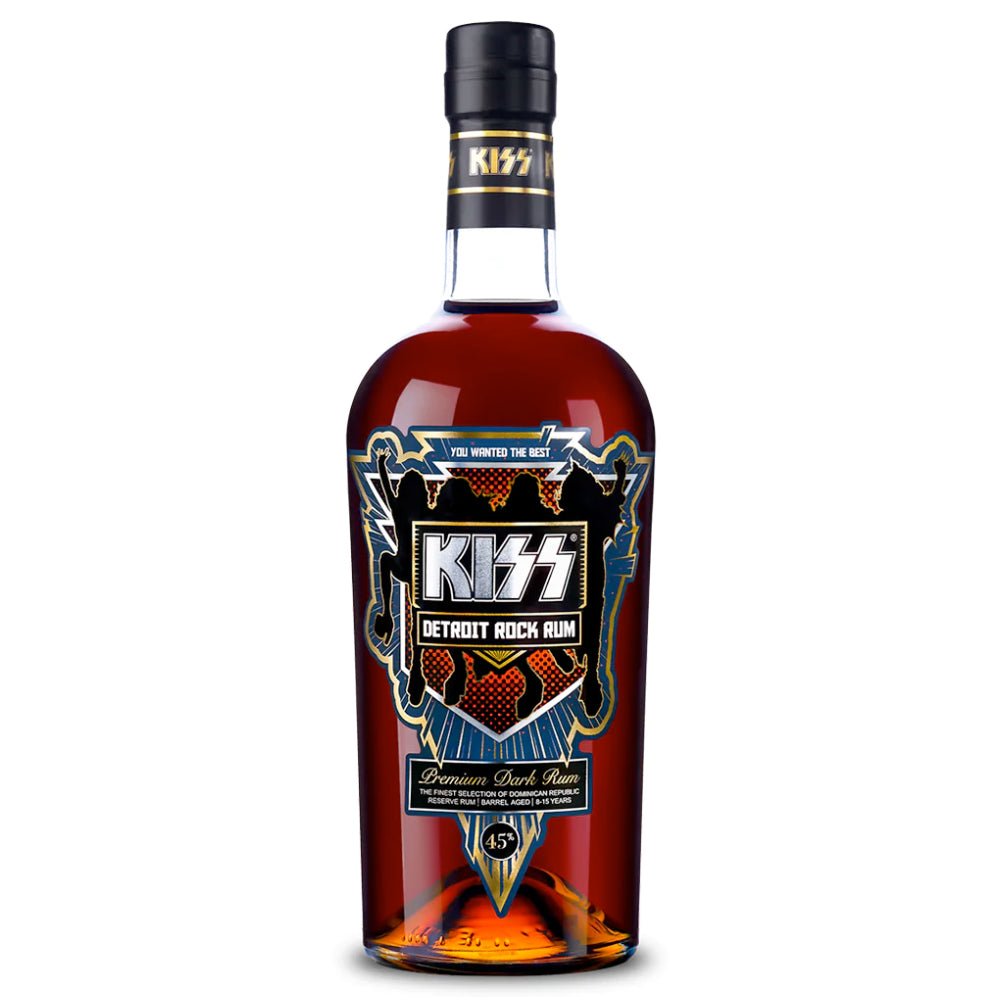 Buy KISS Detroit Rock Premium Dark Rum® Online | Rum Delivered Nationwide