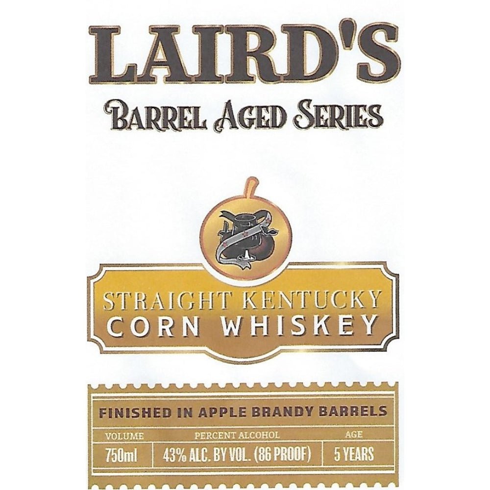 Buy Laird’s Barrel Aged Series Corn Whiskey Finished in Apple Brandy ...
