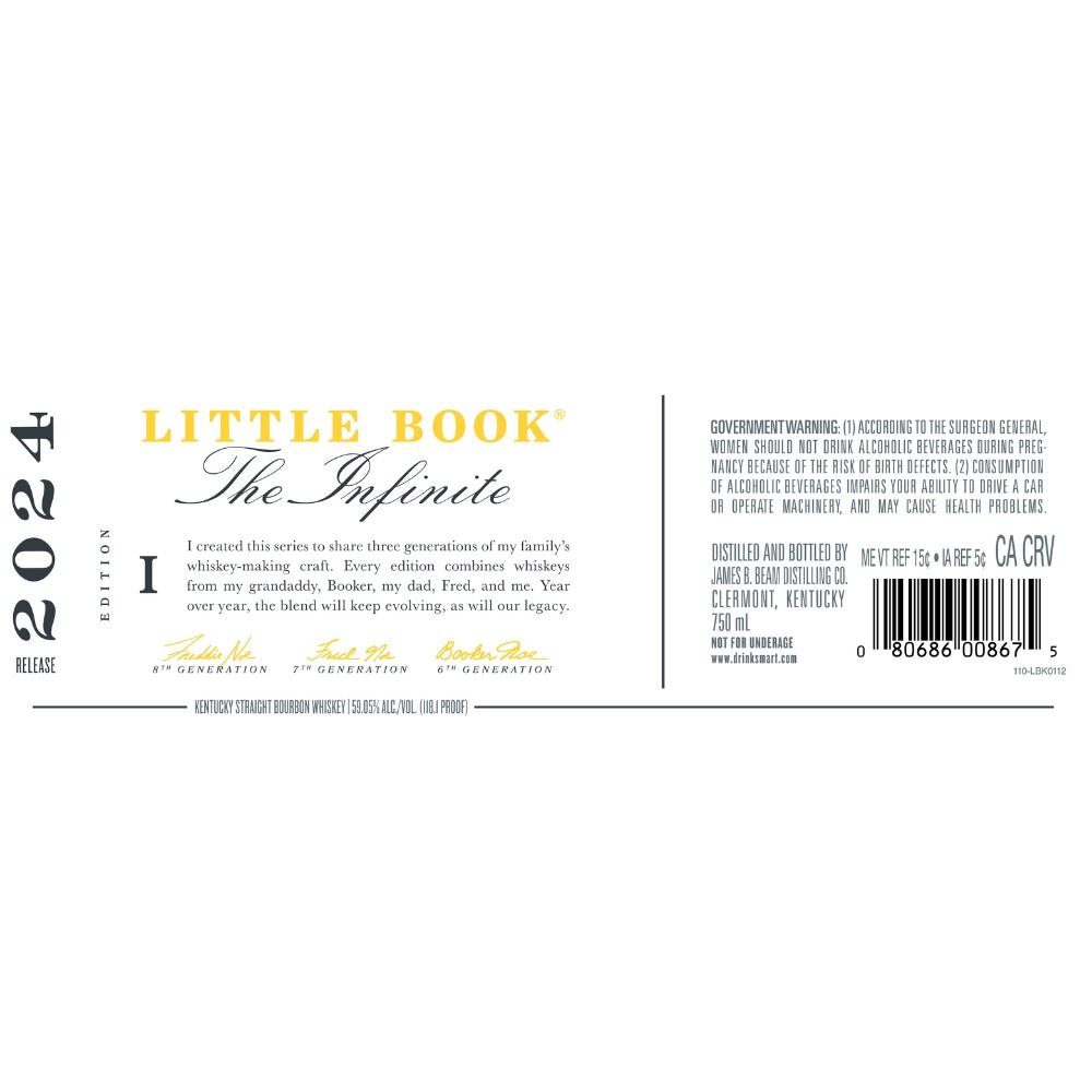 Buy Little Book The Infinite 2024 Edition® Online | Bourbon Delivered ...