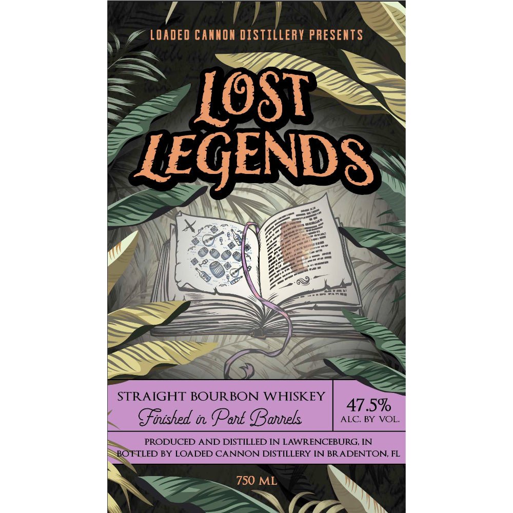 Buy Loaded Cannon Lost Legends Bourbon Finished in Port Barrels® Online ...