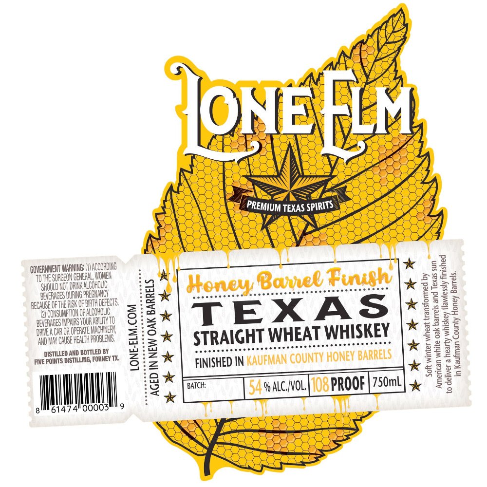 Buy Lone Elm Honey Barrel Finish Texas Wheat Whiskey® Online | Wheat ...